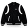 Prestige Varsity Jacket in Black | TSM
