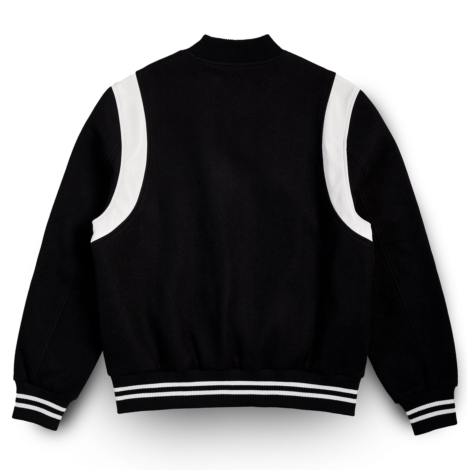 Prestige Varsity Jacket in Black | TSM