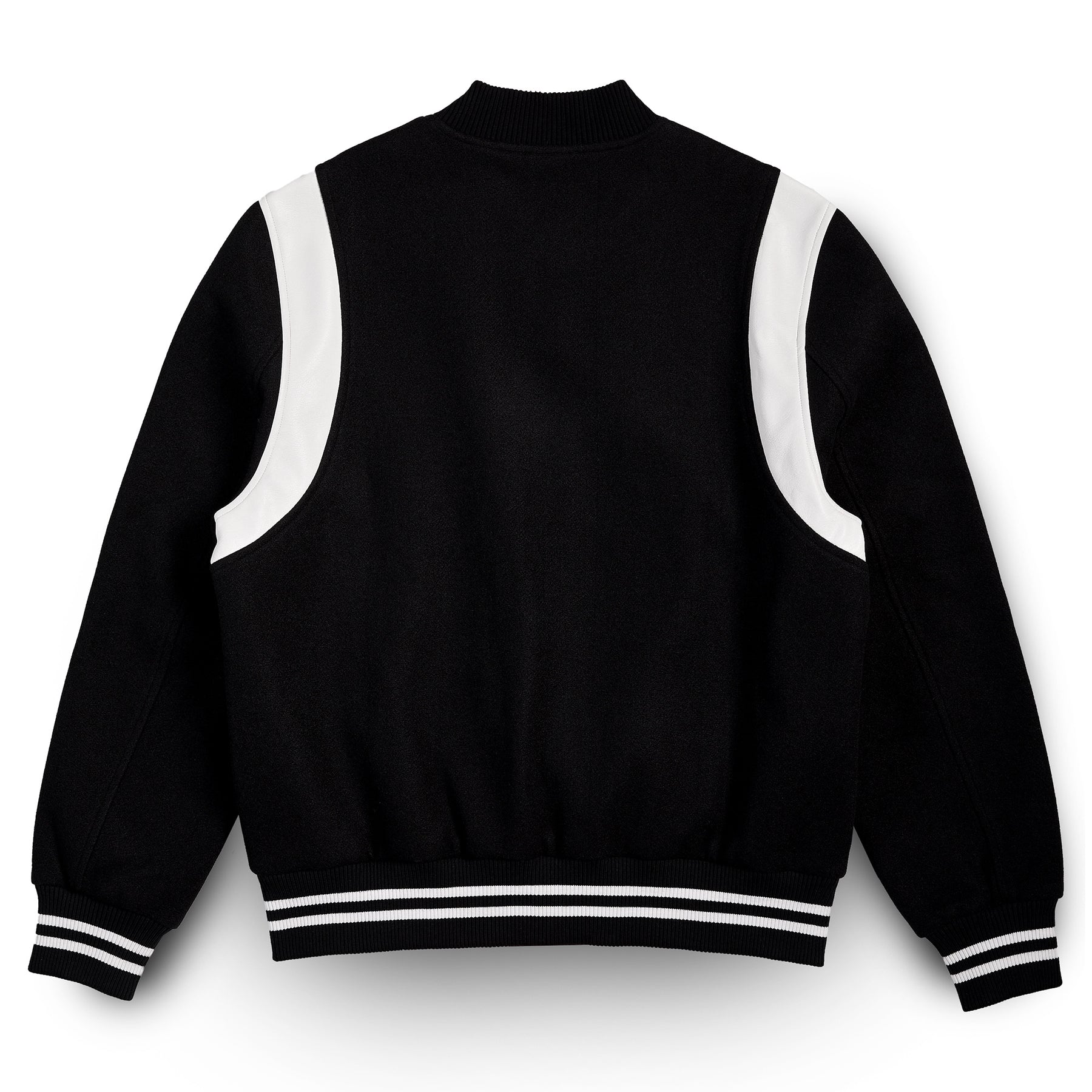 Prestige Varsity Jacket in Black | TSM