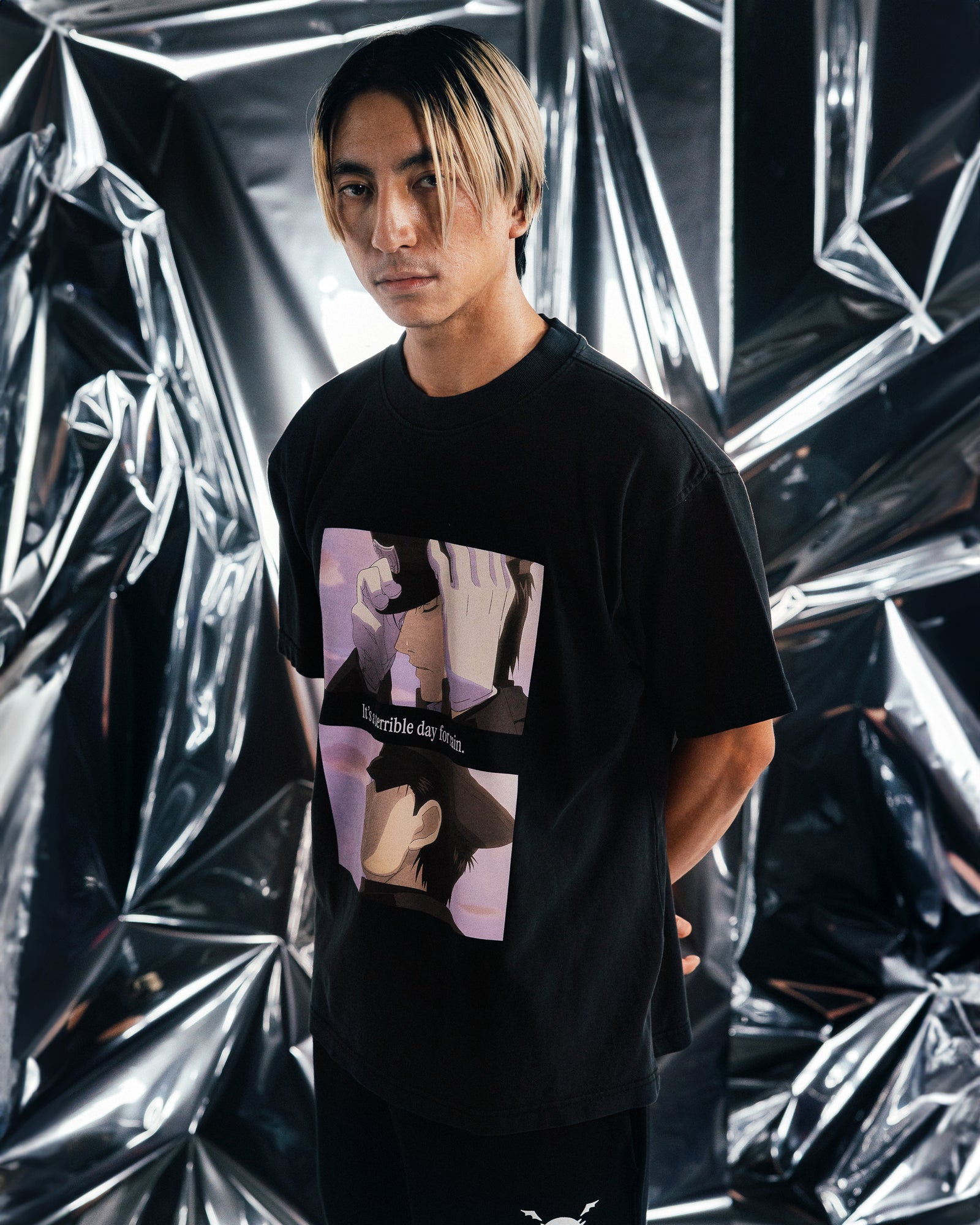 TSM x FMAB Rain Tee in Black | TSM