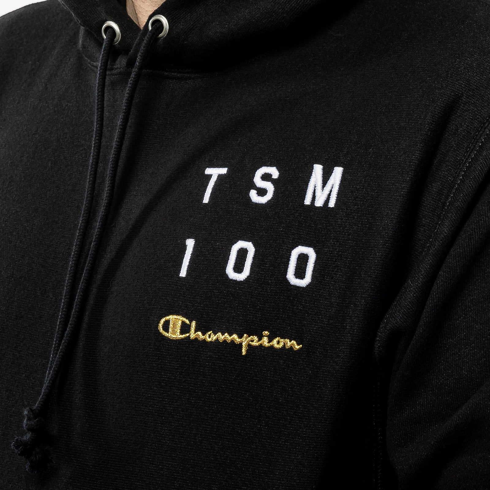 TSM X CHAMPION HOODIE in Black | TSM
