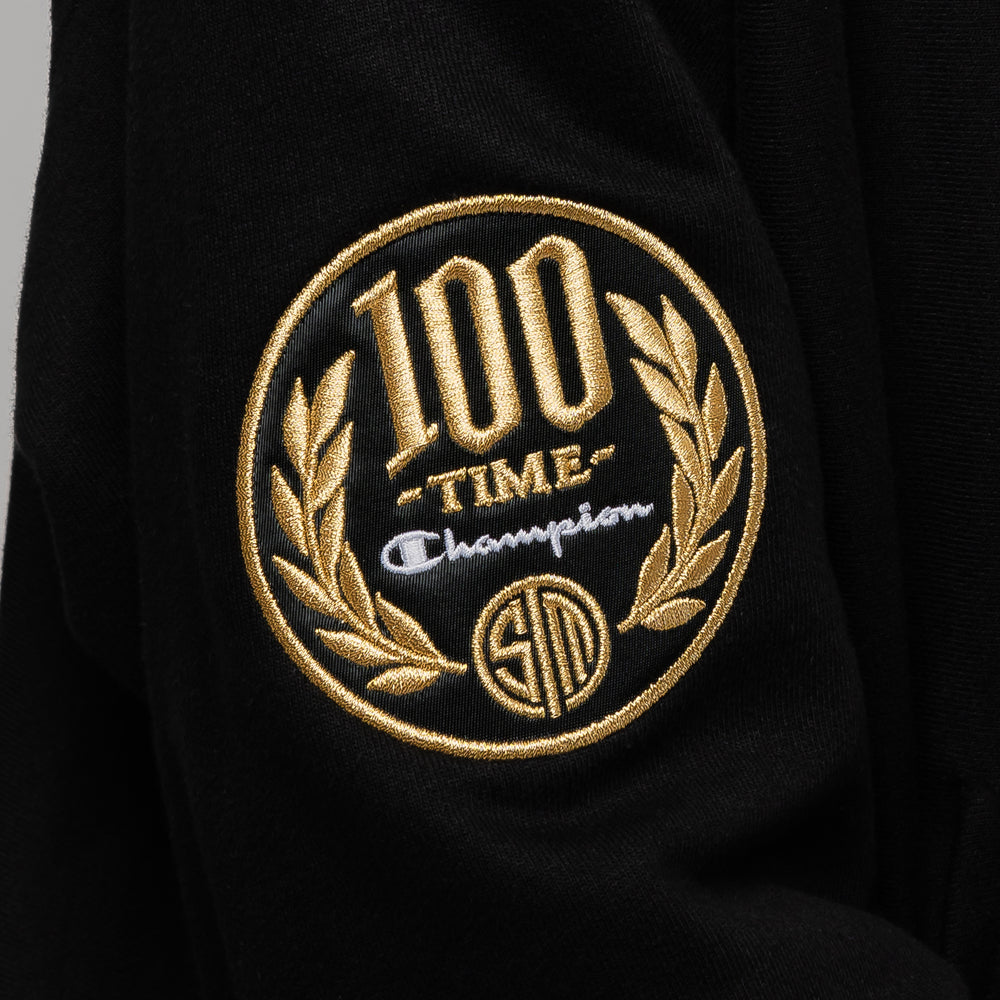 TSM X CHAMPION HOODIE in Black | TSM
