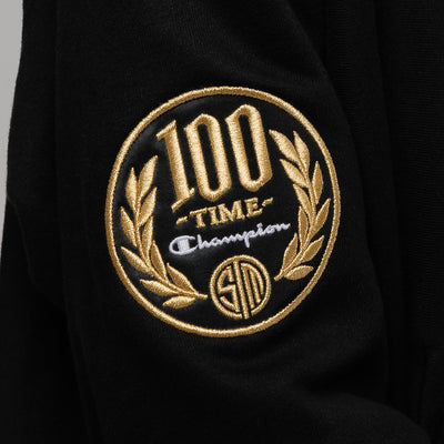 TSM X CHAMPION HOODIE in Black | TSM